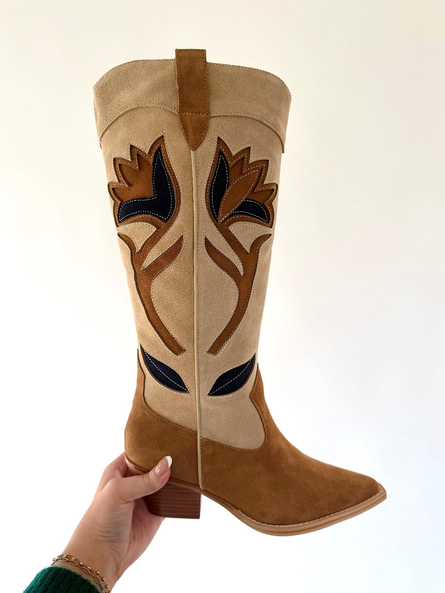 Cool Hand Western Boot – Blue Magnolia