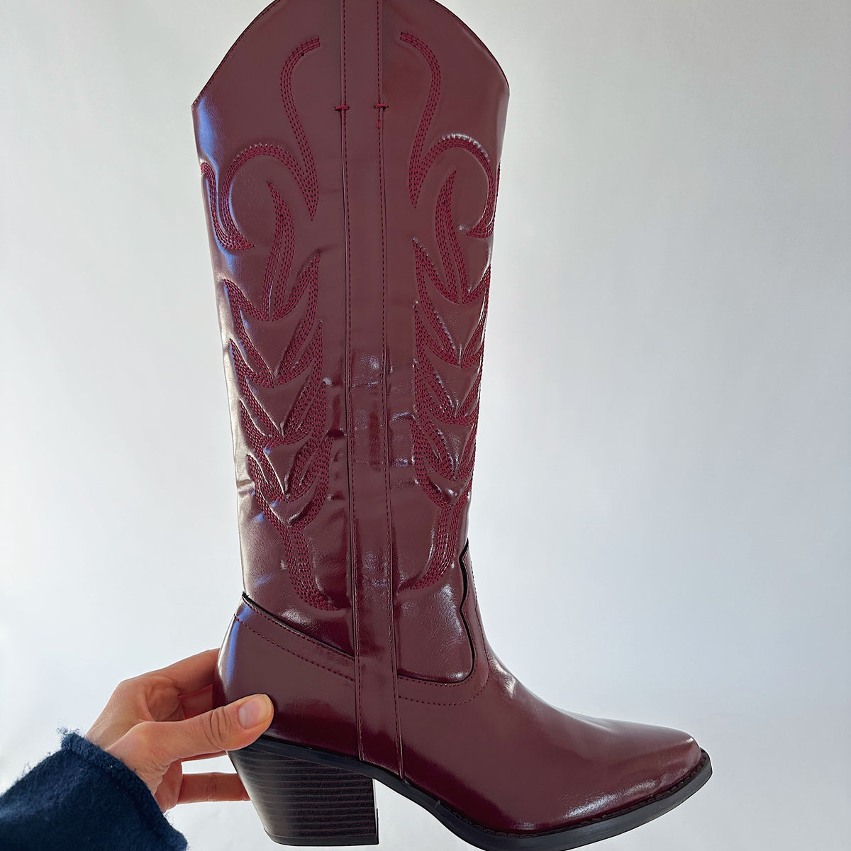 Dixie Boots - Burgundy – Blue Magnolia