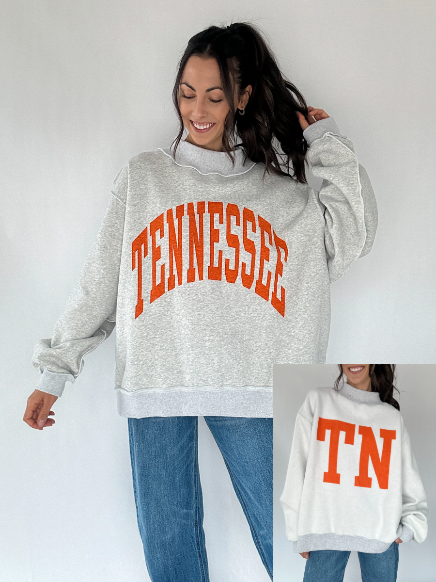 Tennessee Reversible Pullover – Blue Magnolia