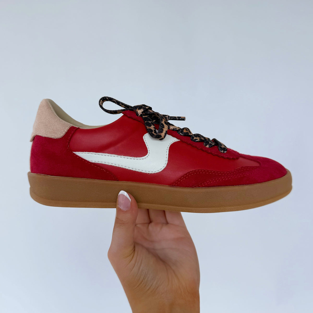 Destiny Sneaker - Red – Blue Magnolia