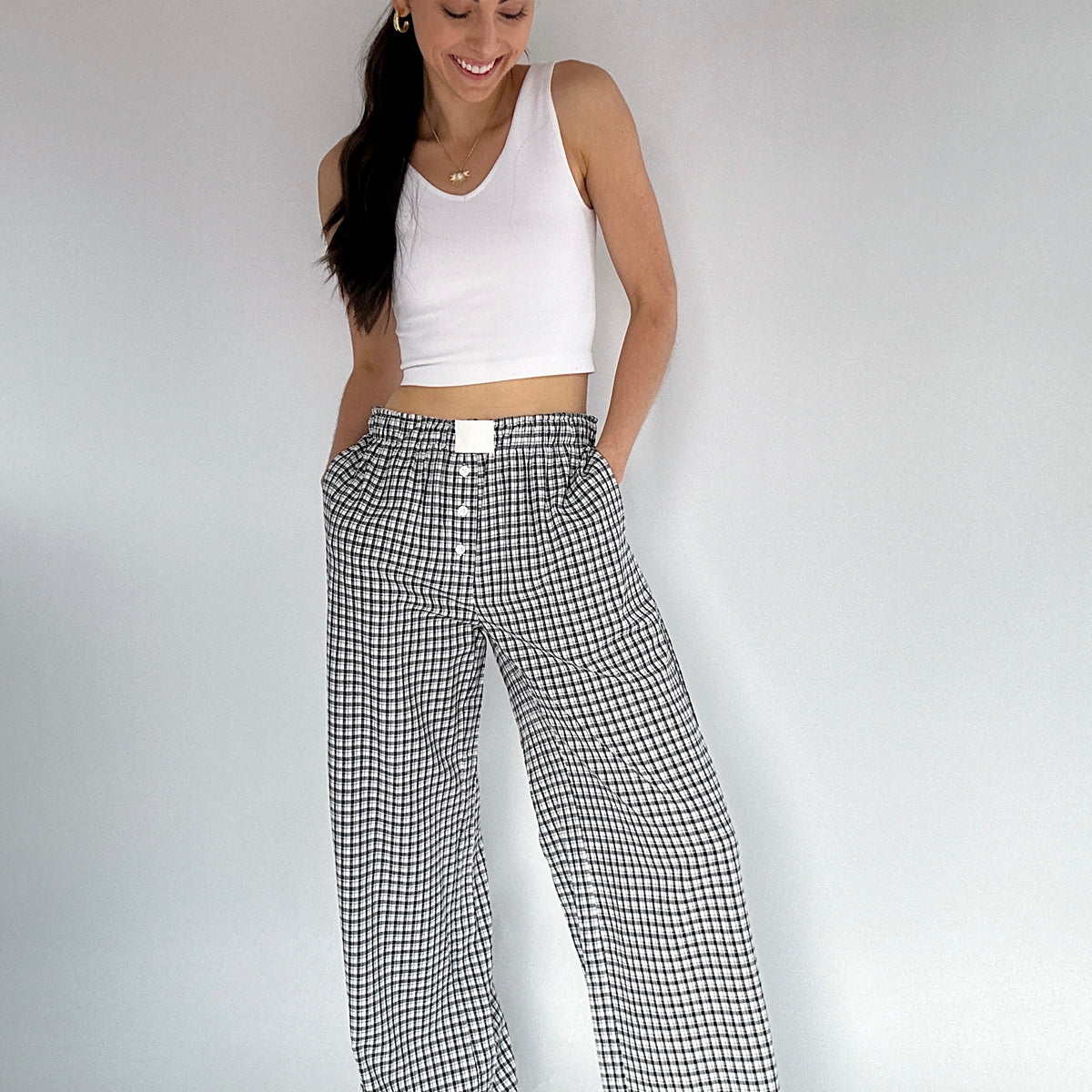 On Time Boxer Pants - Black – Blue Magnolia